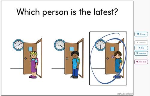Comparative and Superlative Adjectives Speech Therapy Boom Cards ...