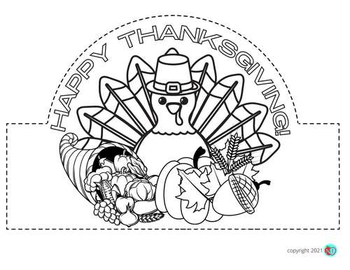 Fall Holiday Hats | COLOR CUT AND PASTE HAT ACTIVITY | MAKE HATS ...