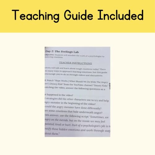 Career Project-Based Learning Unit | Psychology| SEL Learning 3-5