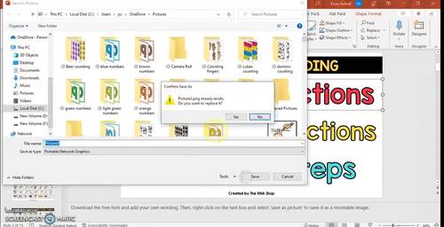 Following Directions Visual Direction Cards Editable Back to School
