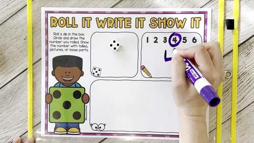 Math Dice Games | No Prep Anytime Math Mats by Ready Set Kinder | TPT
