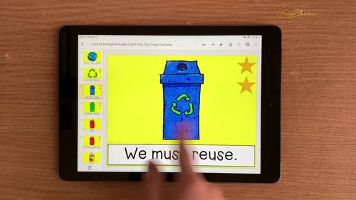 Earth Day Emergent Reader & Reading Activities for Kindergarten and 1st ...