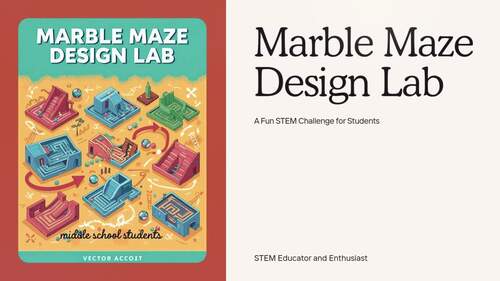 Marble Maze Design Lab | Hands-On STEM Challenge for Creative Problem ...