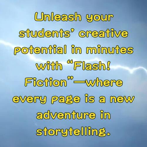Flash! Fiction: A Journal of Starts for Stories in a Snap | TPT