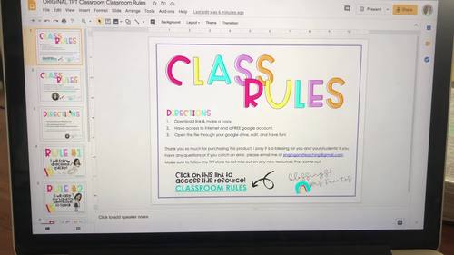 BACK TO SCHOOL: Bitmoji Class Rules! (Editable) by Singing And Teaching