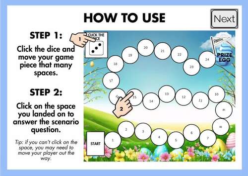 Expected Vs. Unexpected Behaviors | Easter Game | SEL Boom Cards for Autism