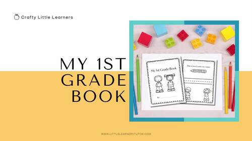 My 1st Grade Book | Beginning of the Year 1st Grade Writing Activity