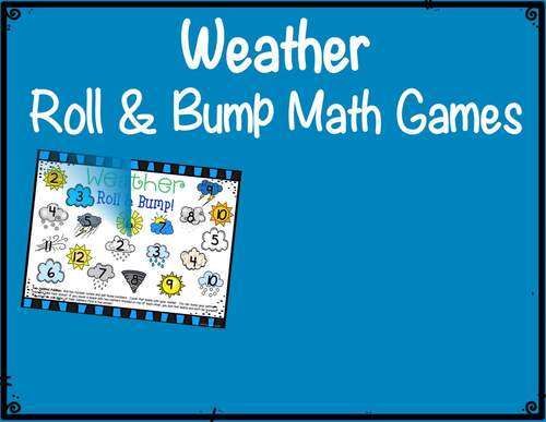 Weather Themed Math Centers by The Teaching Scene by Maureen | TPT