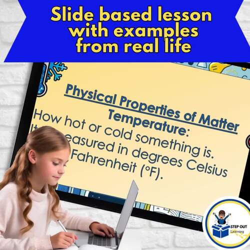 States & properties of matter interactive worksheets |slides| 4th grade ...