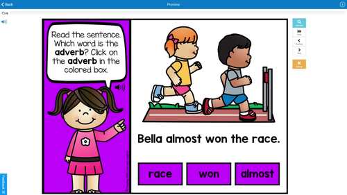 Adverbs Set 1 Boom Cards™ by Teaching With Love and Laughter | TpT