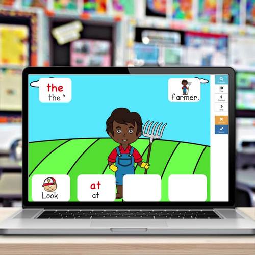 Build A Sentence with Visuals Boom Cards - Scrambled Sentences Special ...