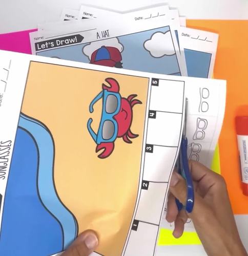 Back to School Directed Drawing and Writing Prompts for August | TPT