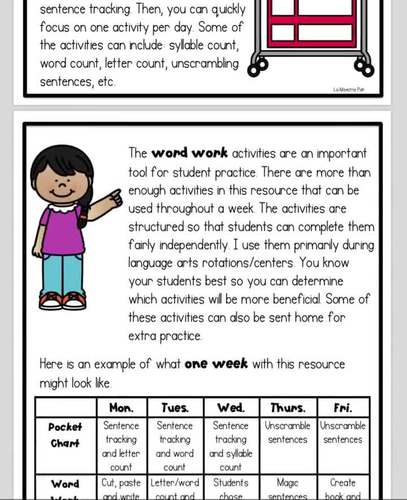 Sight Word Sentences in Spanish- Oraciones en patrón- Los animales