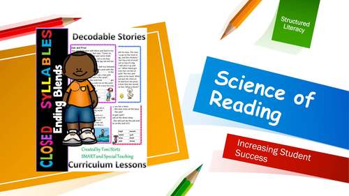 Closed Syllables with ending blends Decodable stories & Comprehension ...