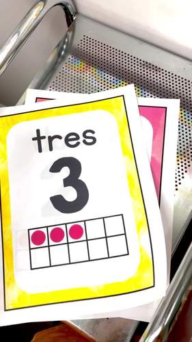 Watercolor Pastel Number Posters 0-20 w/ Ten Frame | Colorful Traceable ...