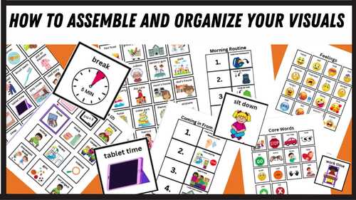 Visuals for Teachers to Use at School - featuring a girl character