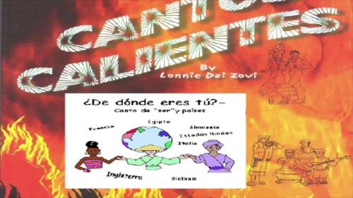 ¿ De dónde eres tú? for Learning Countries in Spanish Musically - Digital