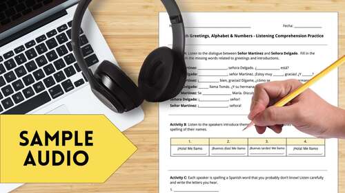 Spanish Listening Comprehension Activities BUNDLE by World Language ...