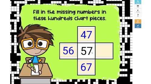 Digital Math - Hundreds Chart Puzzles - BOOM Cards by Daisy Designs