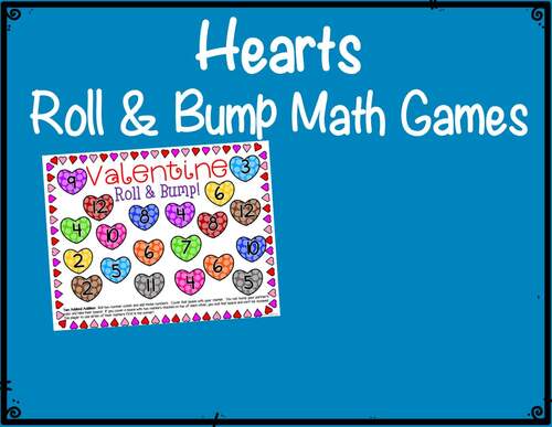 Hearts Themed Math Centers by The Teaching Scene by Maureen | TPT