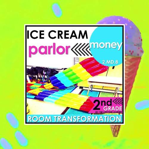 Money Word Problems 2nd Grade | Ice Cream Room Transformation | TpT