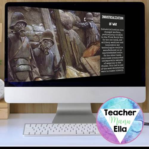 World War 1 - Interactive PowerPoint - spectacular, captivating & vivid