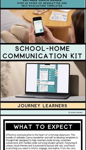 NEWSLETTER_EMAIL_TEACHERS_PARENTS_ EDITABLE: School-Home Communication Kit