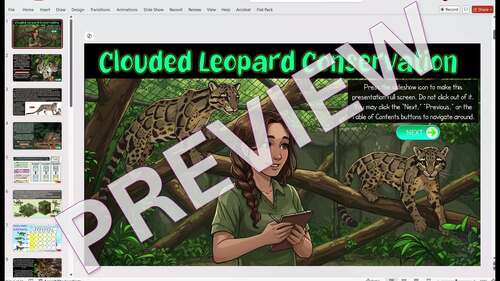 Clouded Leopard Conservation Activity | Inquiry-Based Zoo Case Study