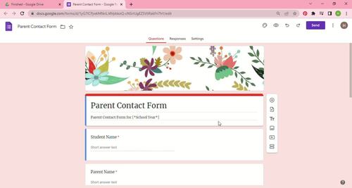 Parent Contact Form For Social Workers-- Google Forms by Counseling Chaos