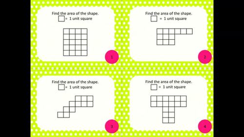 3rd Grade Area & Perimeter Math Task Cards by Mistakes Allow Thinking ...