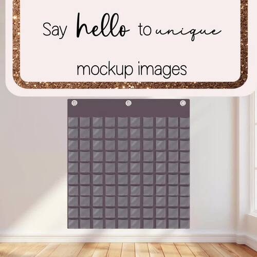 Neutrals 100 Pocket Chart MOVEABLE Mock-up 16 Options by Teach Elite