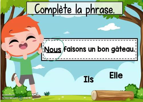 Les pronoms personnels Boom Cards by Madame Soleil | TPT