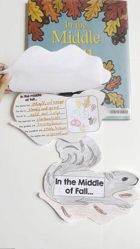 In the Middle of Fall: Descriptive Writing, Senses, Squirrel Book Craft ...