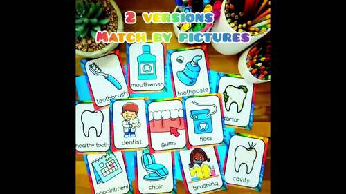 Dental Health Write the Room Vocabulary Activities for February ...
