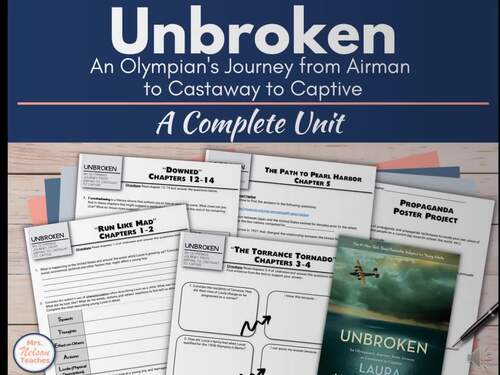 Unbroken Complete Study Unit by Mrs Nelson Teaches | TPT