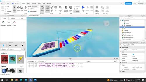 Roblox Studio Obstacle Course - Lesson 2 by STEM Education Academy