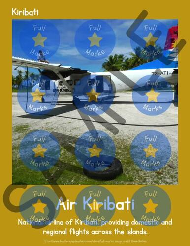 Kiribati Class Posters Real Photos, Boho Cuisine Oceania Geography ...