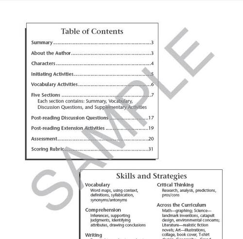 The Homework Machine Novel Units® Teacher Guide Novel Study | TPT