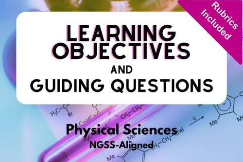 Learning Objectives and Guiding Questions for Middle School Physical ...