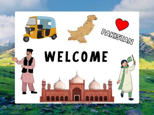 NO PREP All About PAKISTAN PowerPoint Presentation, 3rd 4th 5th Grade ...