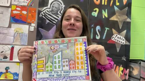 Women's History Month: Faith Ringgold Writing and Drawing Project for ...