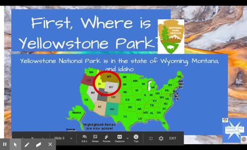 Virtual Field Trip to Yellowstone by Amanda's Adventures in Special ...