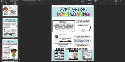 Earth Day Informational Booklets | Crowns | Anchor Chart by Tally-O ...