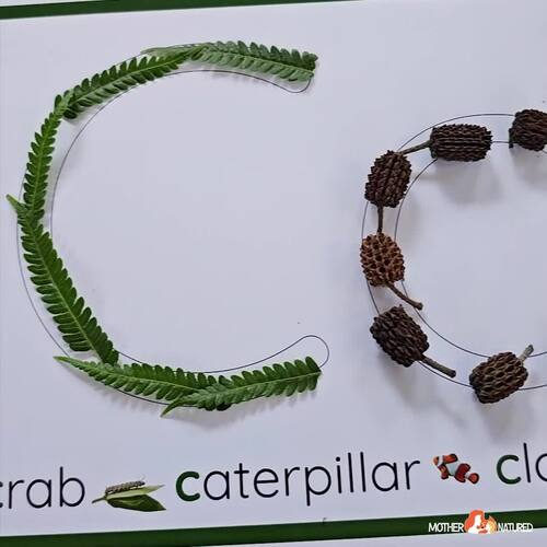 Alphabet Loose Parts Play Mats | Loose parts preschool | Loose parts ...