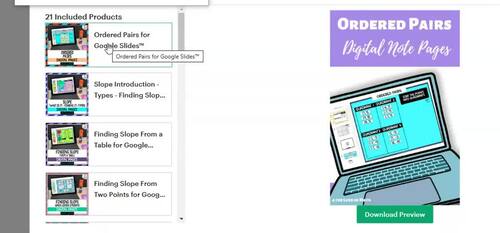 Linear Equations Digital Note and Activity Bundle by 4 the Love of Math