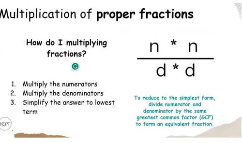 Converting Fractions Decimals and Percents Guided Notes and Slides BUNDLE!!