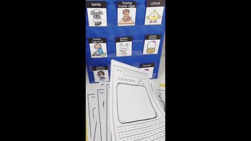 1st Grade Easter Writing Center by The Literacy Stations | TPT