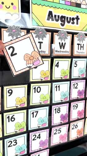 Editable Calendar Pack | Classroom Calendar | Pastel Classroom Theme
