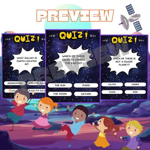 Space Explorer Quiz: Planets, Satellites, and Solar System Mysteries ...