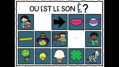 French Digital SOUND Games - Où est le son «È»? by Fun in French Immersion